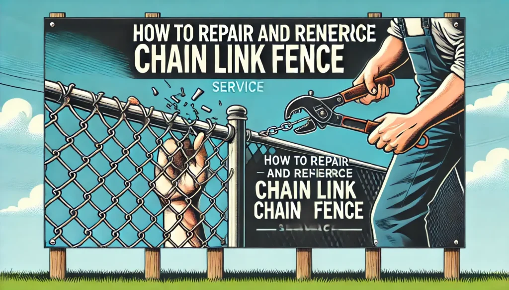 How to Repair and Reinforce a Damaged Chain Link Fence